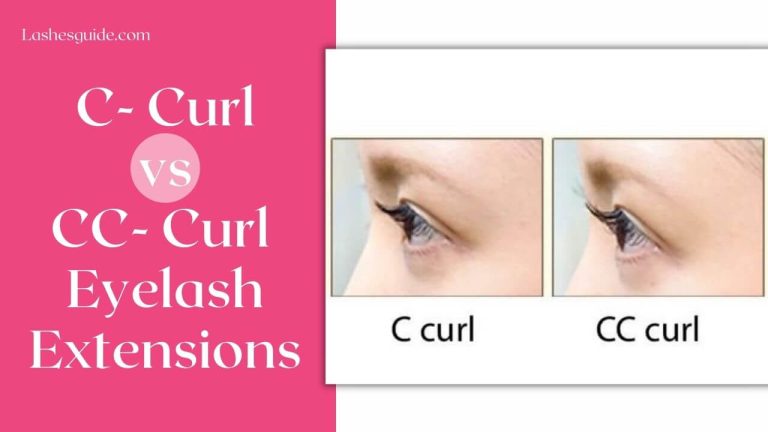 C Curl vs CC Curl Lashes - Lashes Guide
